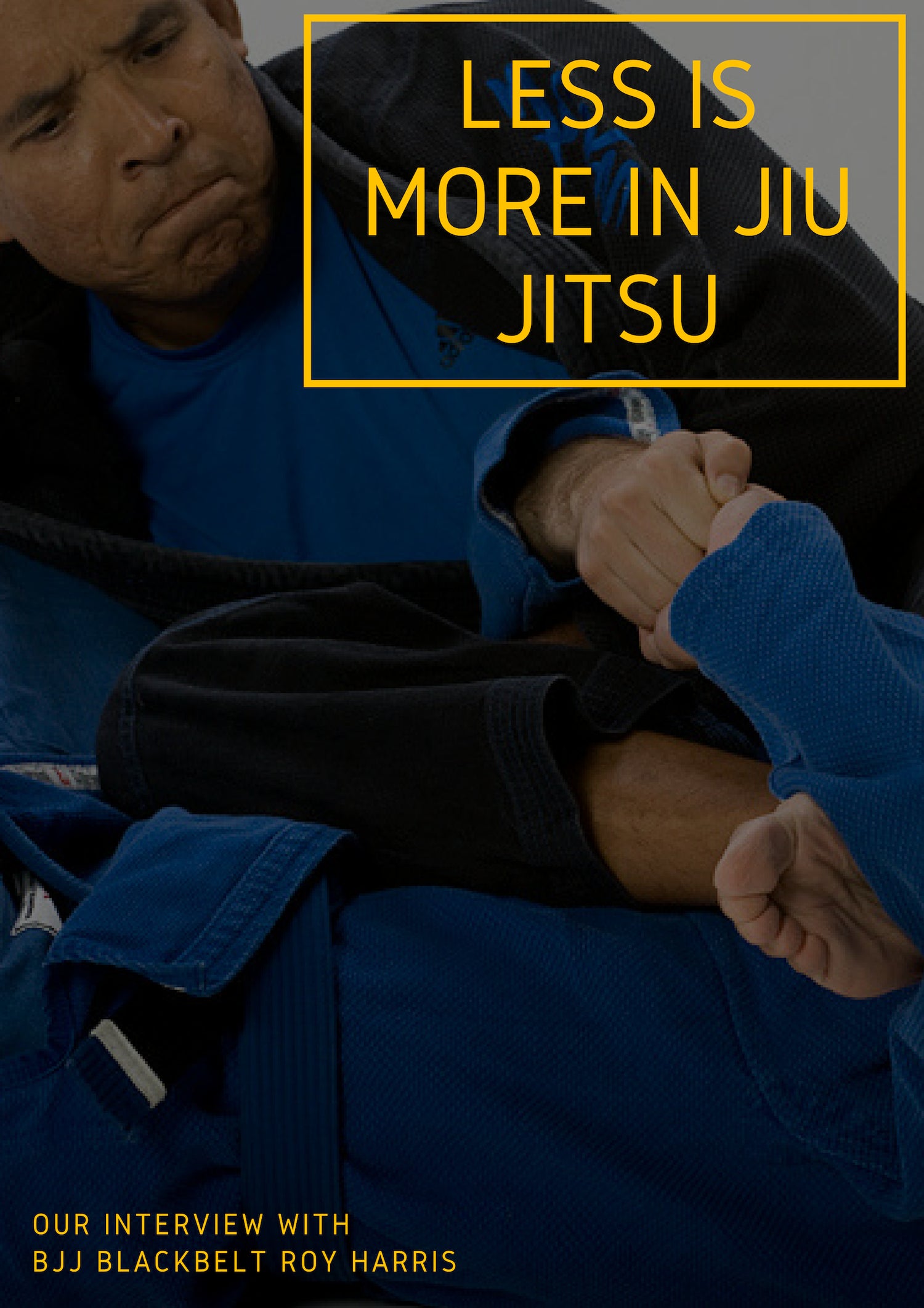 Less is more in Jiu Jitsu – An interview with BJJ Black Belt Roy Harri ...